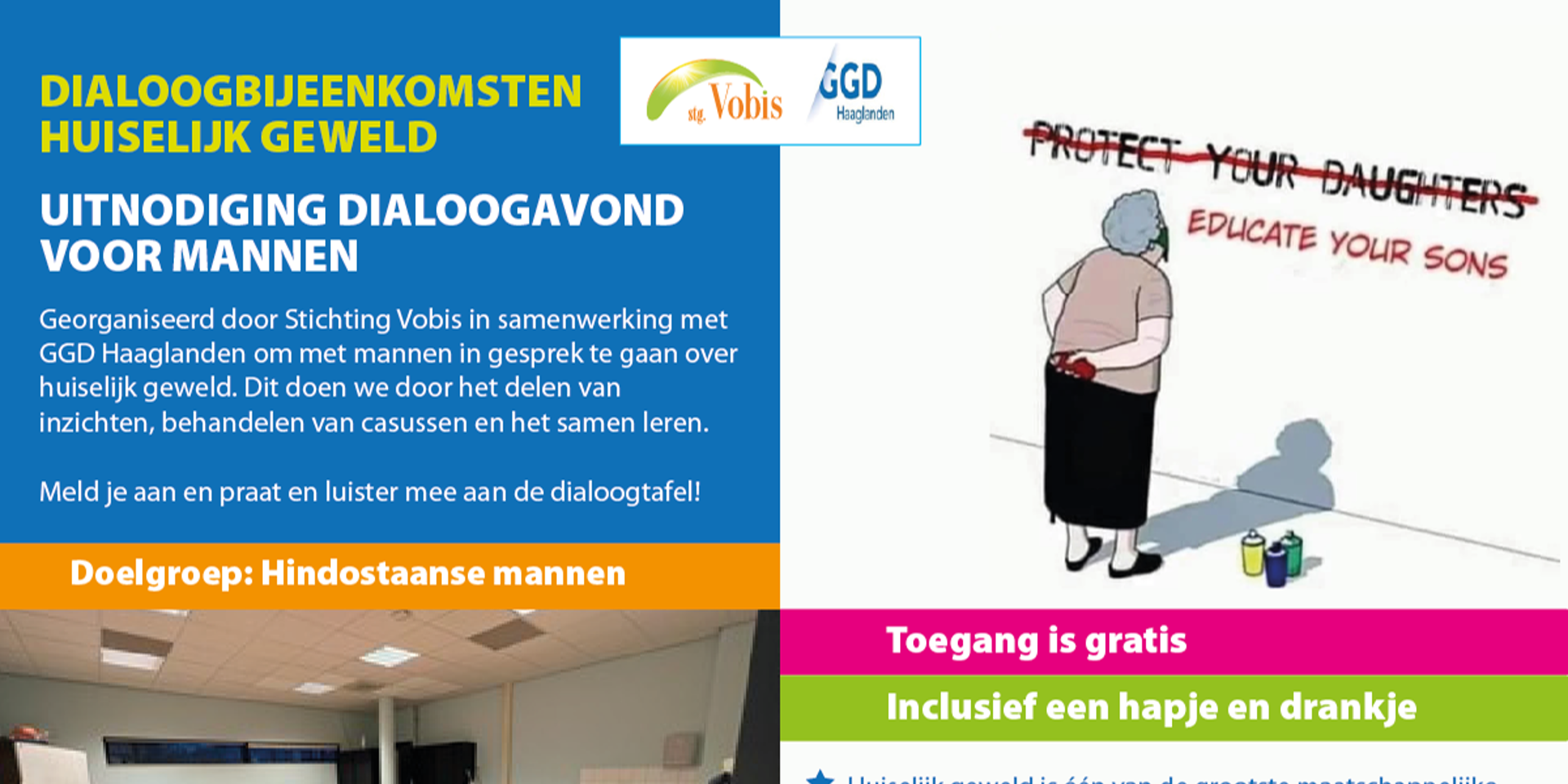Dialoogbijeenkomst Huiselijk Geweld